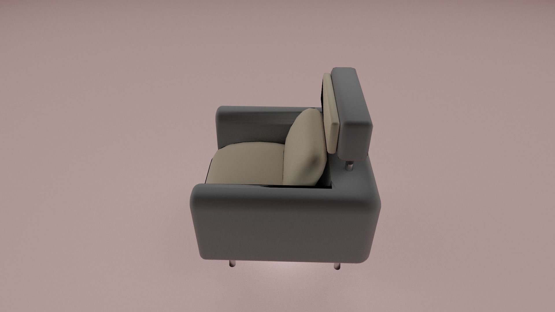 Comfy chair free 3D model | CGTrader