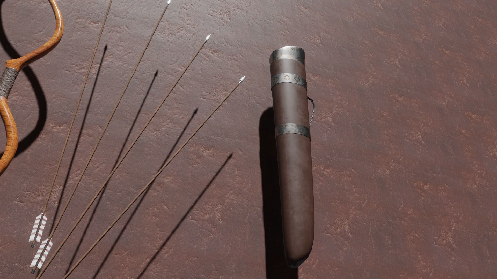 Bow asset free VR / AR / low-poly 3D model | CGTrader