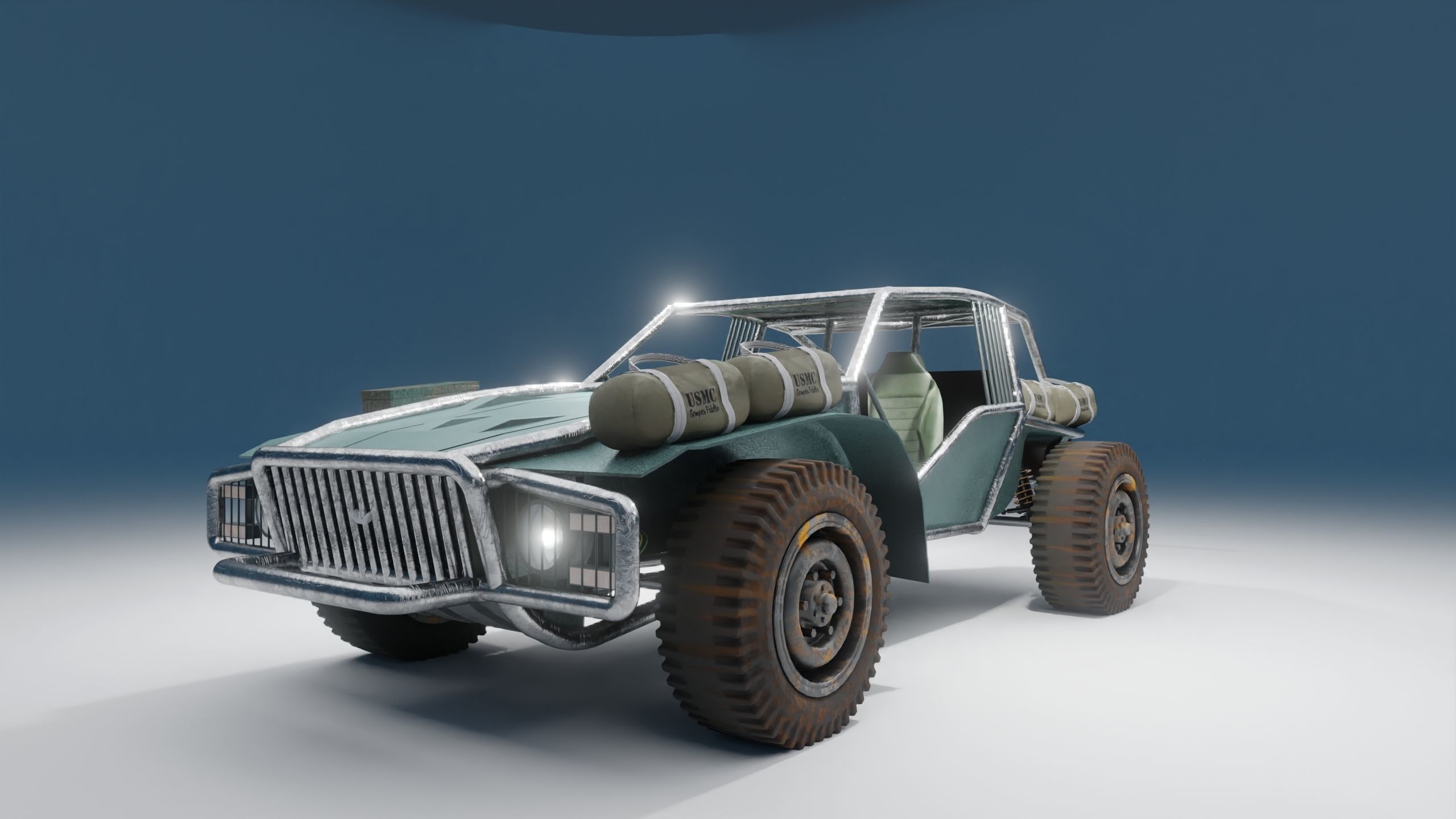 Apocalypse Buggy 3D model | CGTrader