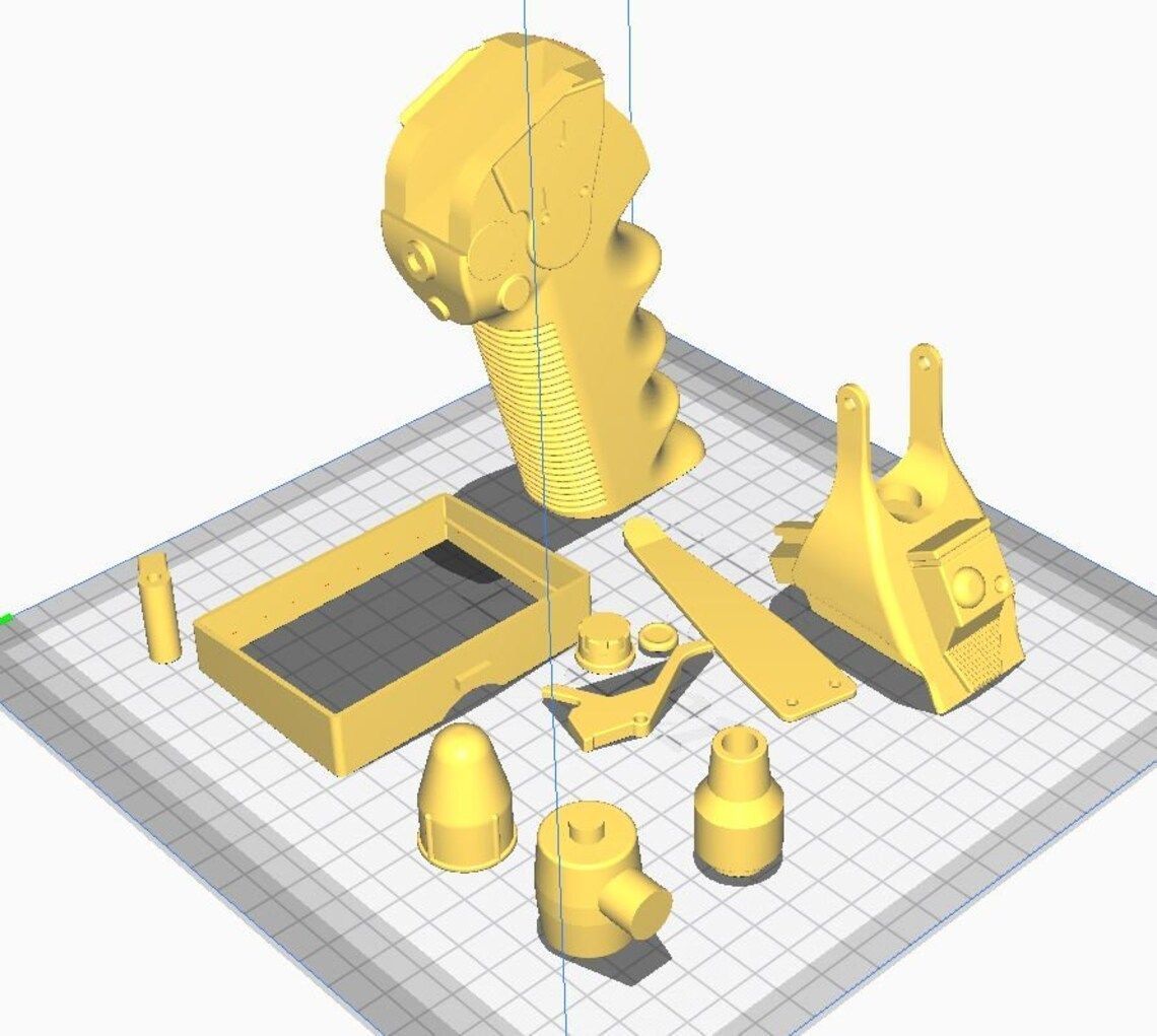 Hand Welder from Aliens 3D model 3D printable | CGTrader