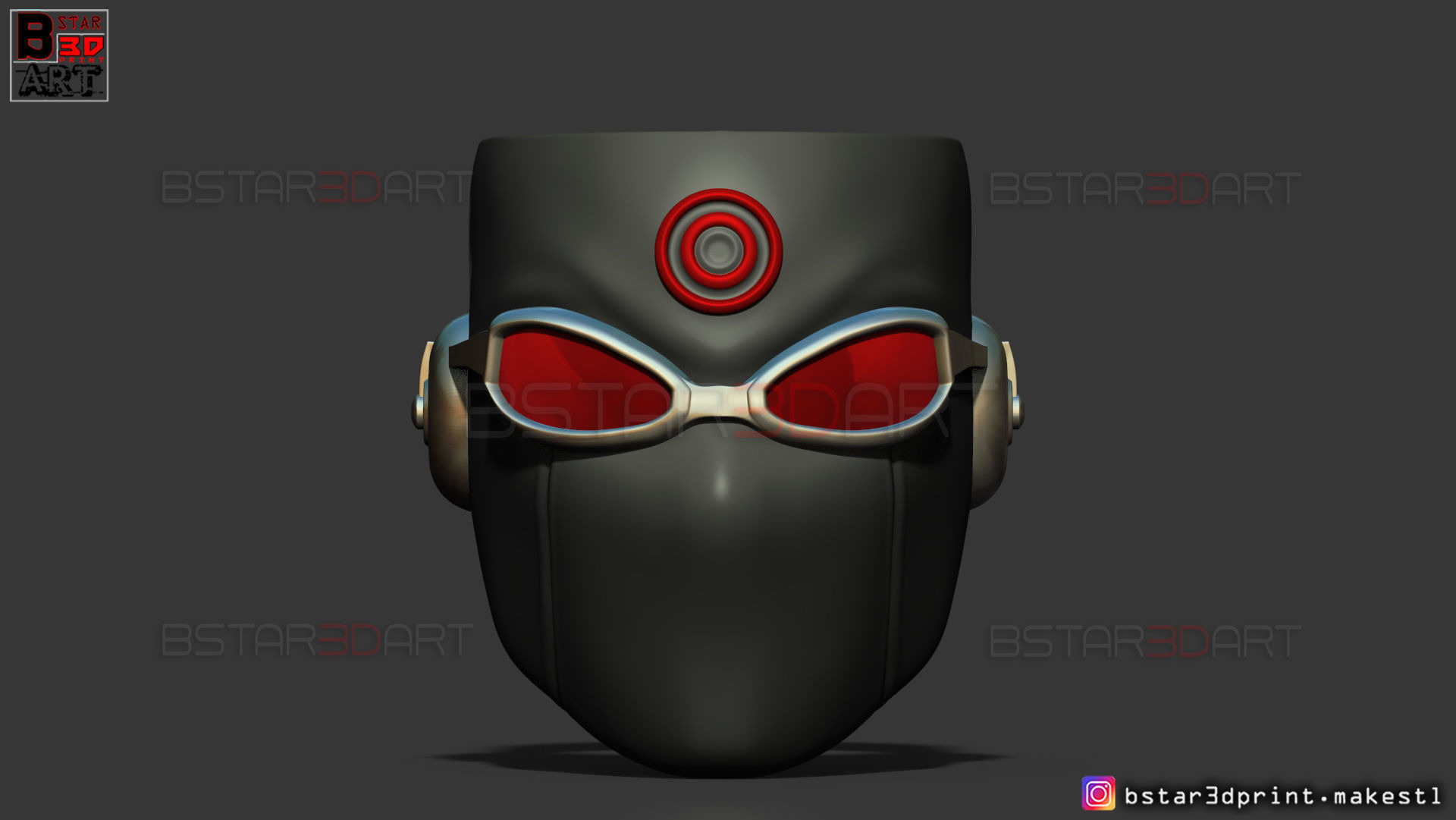 Ultimate Hawkeye Mask - Marvel Comics Cosplay 3D model 3D printable ...