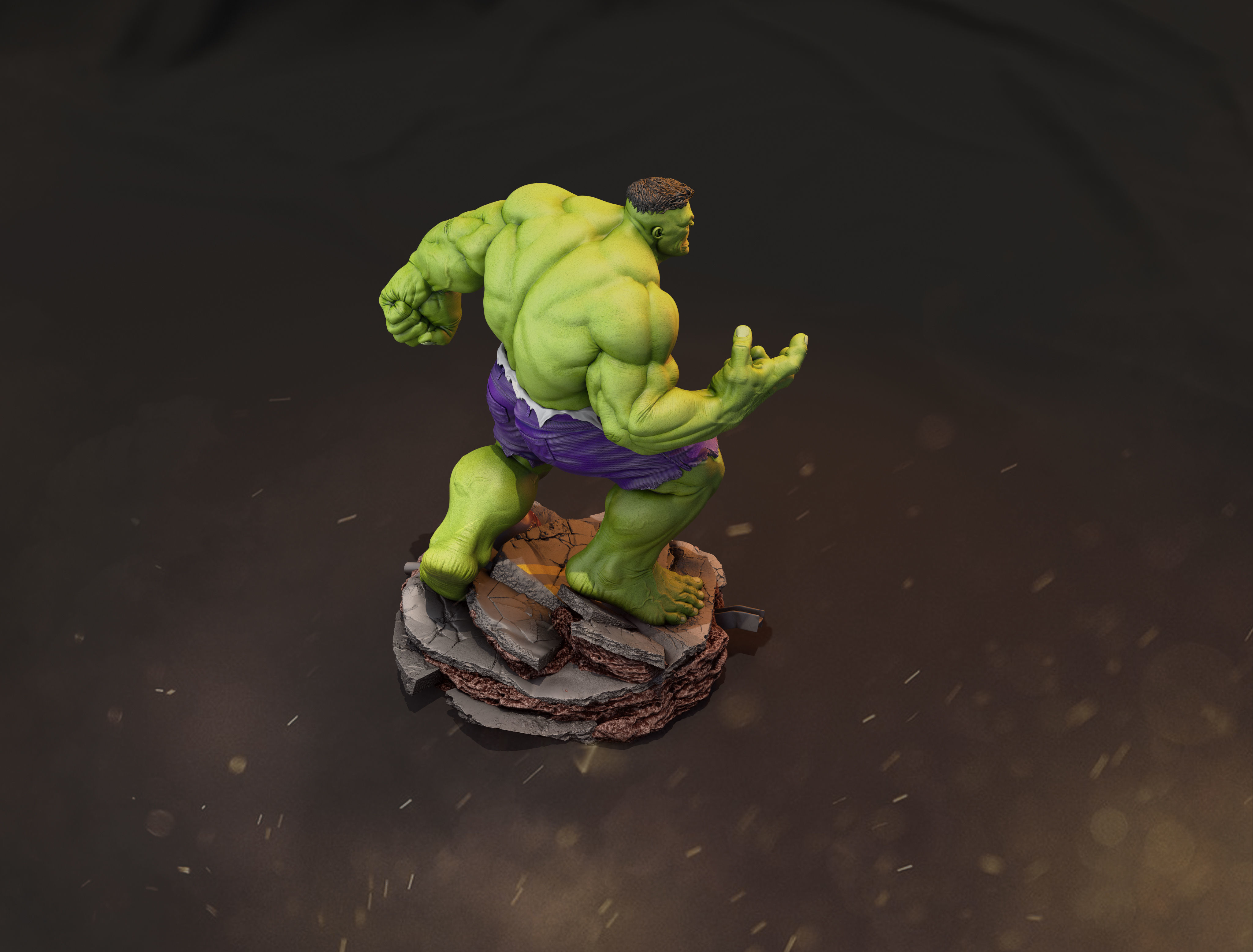 Hulk - 3D Print STL 3D model 3D printable | CGTrader