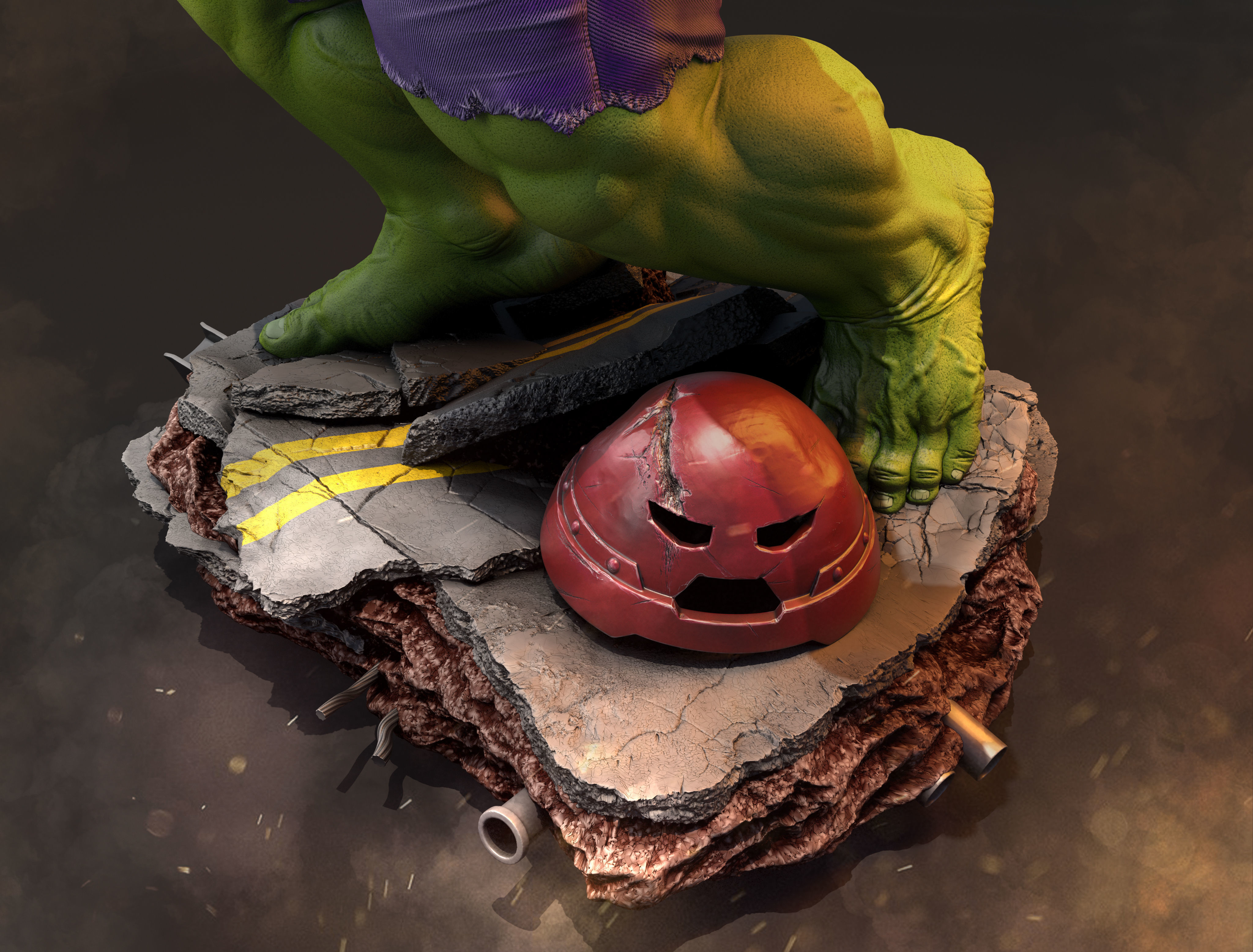 Hulk - 3D Print STL 3D model 3D printable | CGTrader