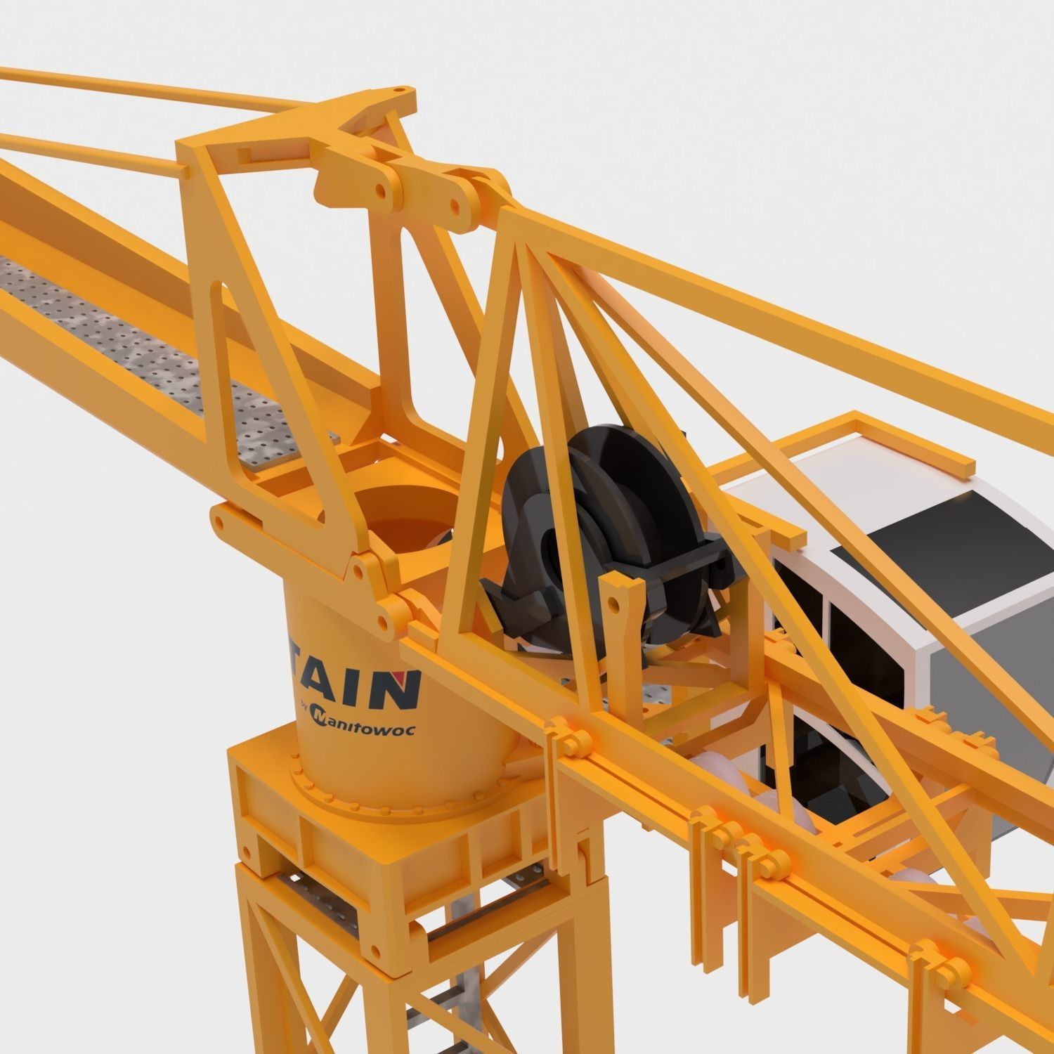 POTAIN MDT 219 J10 - 3D print model 3D model 3D printable | CGTrader