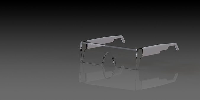 Glasses design free 3D model 3D printable | CGTrader