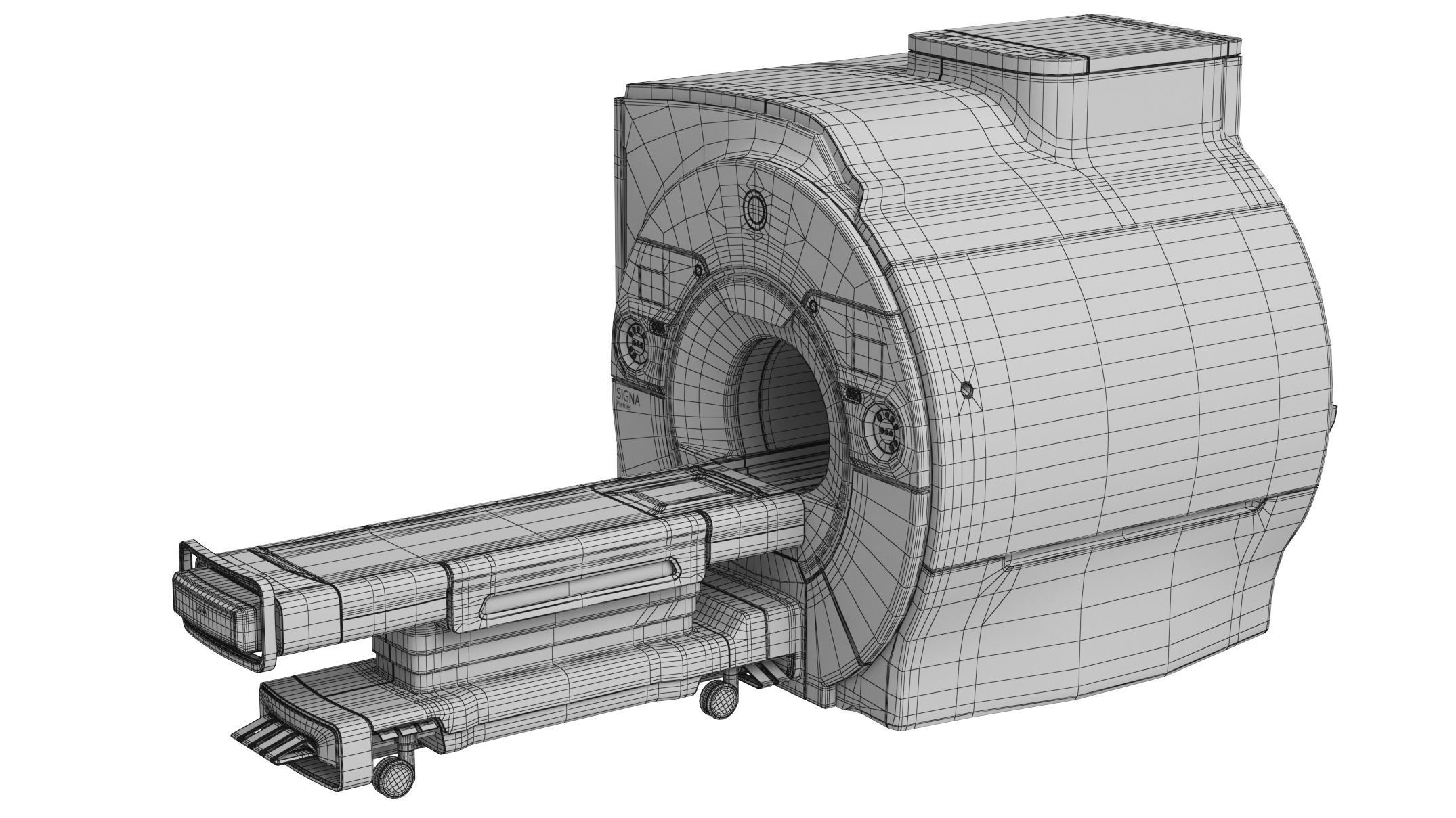 GE Healthcare SIGNA Premier AIR Edition 3T MRI Scanner 3D model | CGTrader