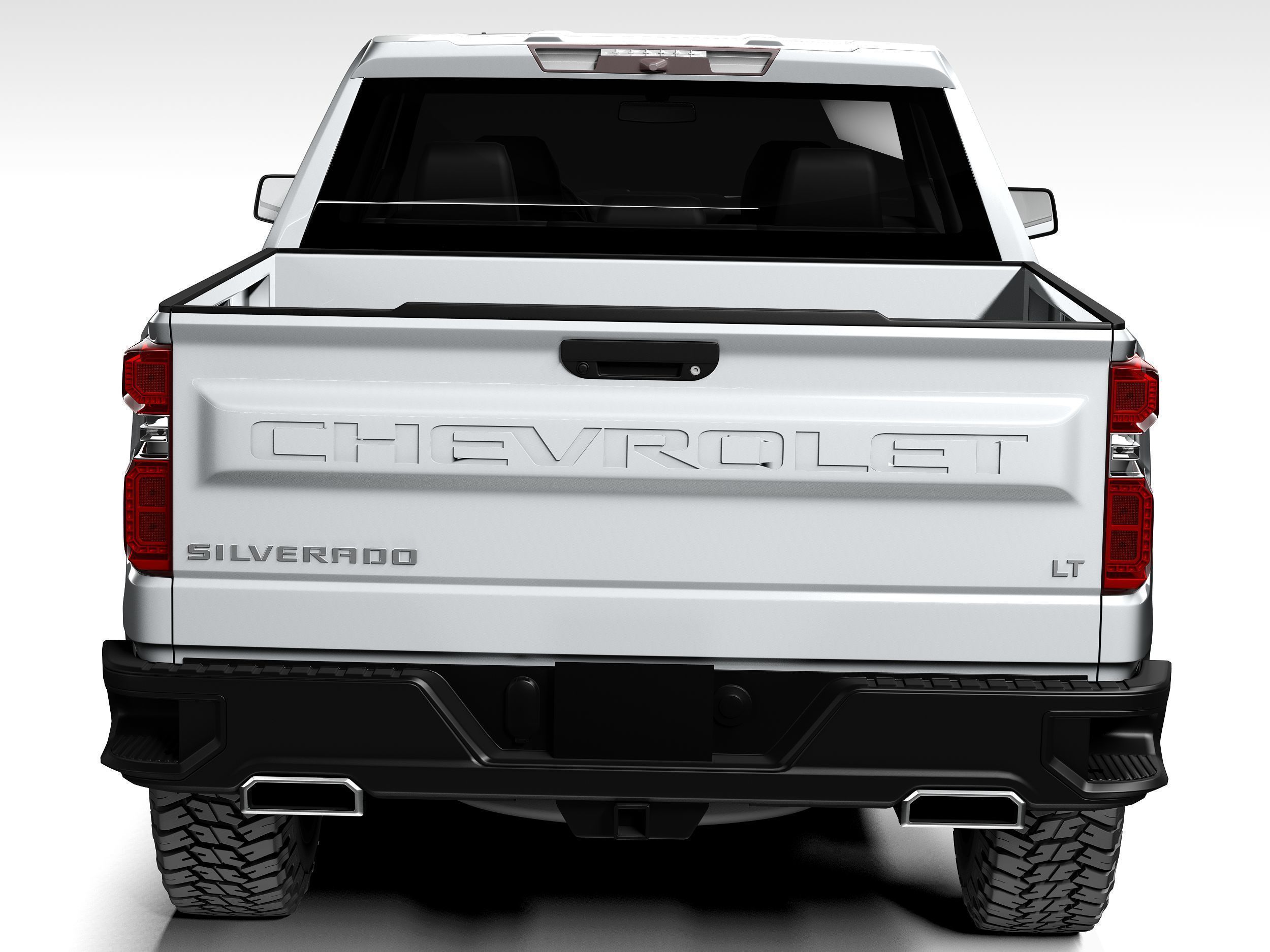 Chevrolet Silverado z71 2019 3D model | CGTrader