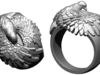Eagle Ring 3D model 3D printable | CGTrader
