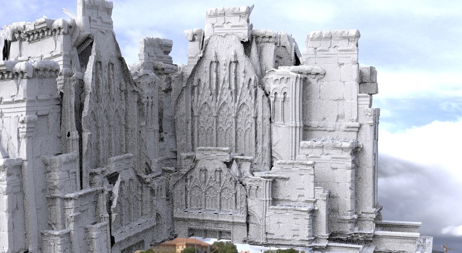 High Elf City Massive structures Kit bash Set 3D model | CGTrader