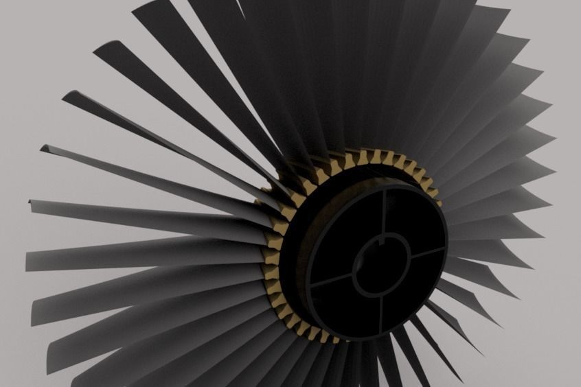 mechanical fan 1 3D model rigged | CGTrader