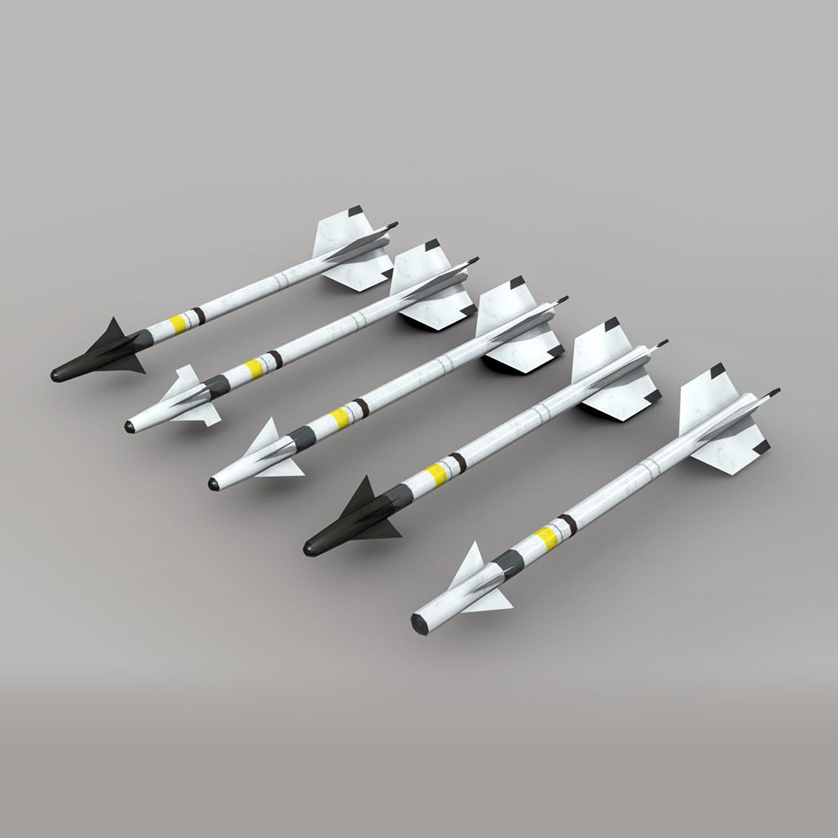 3D model AIM-9 Sidewinder Pack VR / AR / low-poly | CGTrader