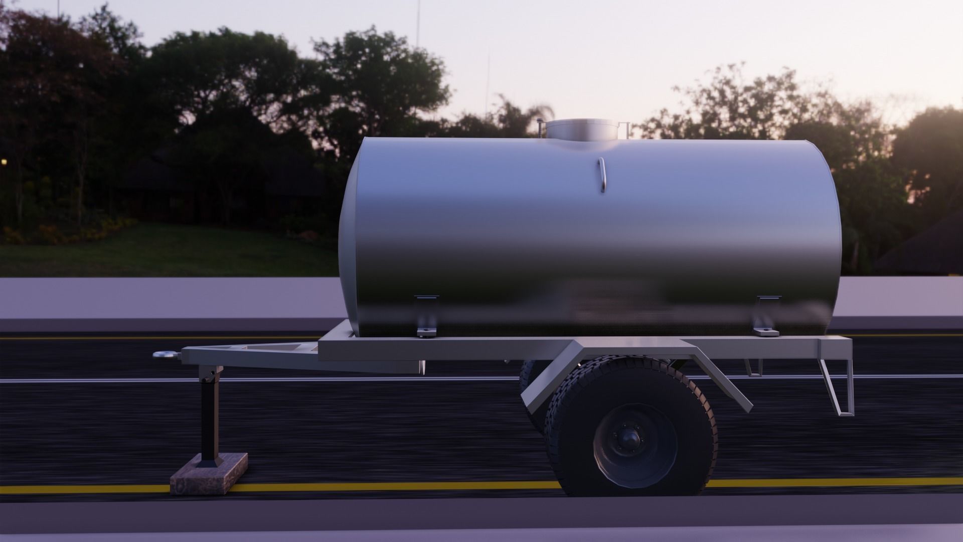 agri tank free 3D model | CGTrader