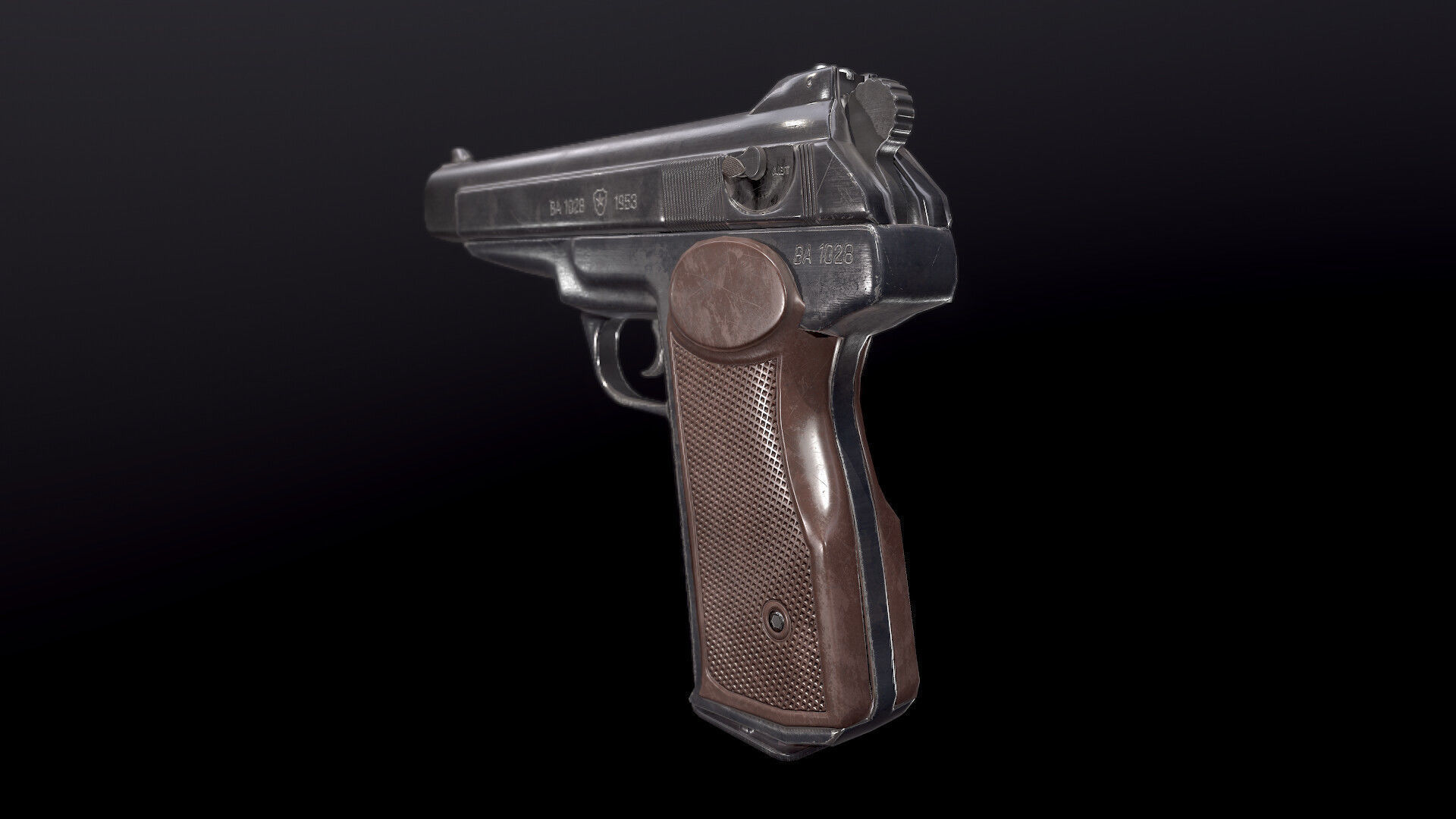 3D model Stechkin pistol VR / AR / low-poly | CGTrader