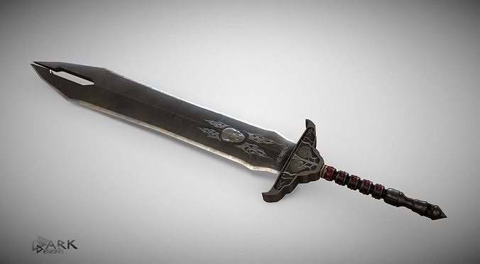 3D model Sword of Life Stealing VR / AR / low-poly | CGTrader