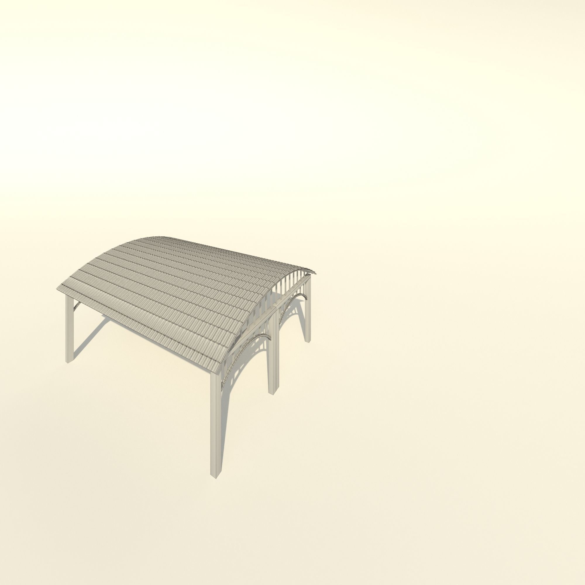 Canopy 3D model | CGTrader