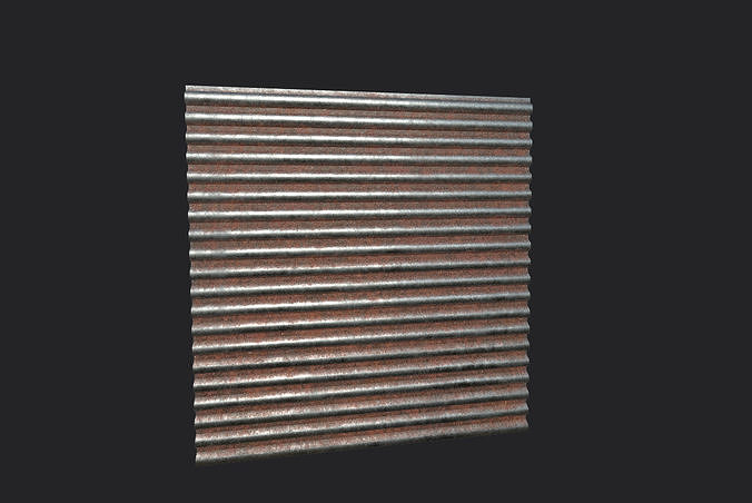 3D model shutter rust VR / AR / low-poly | CGTrader