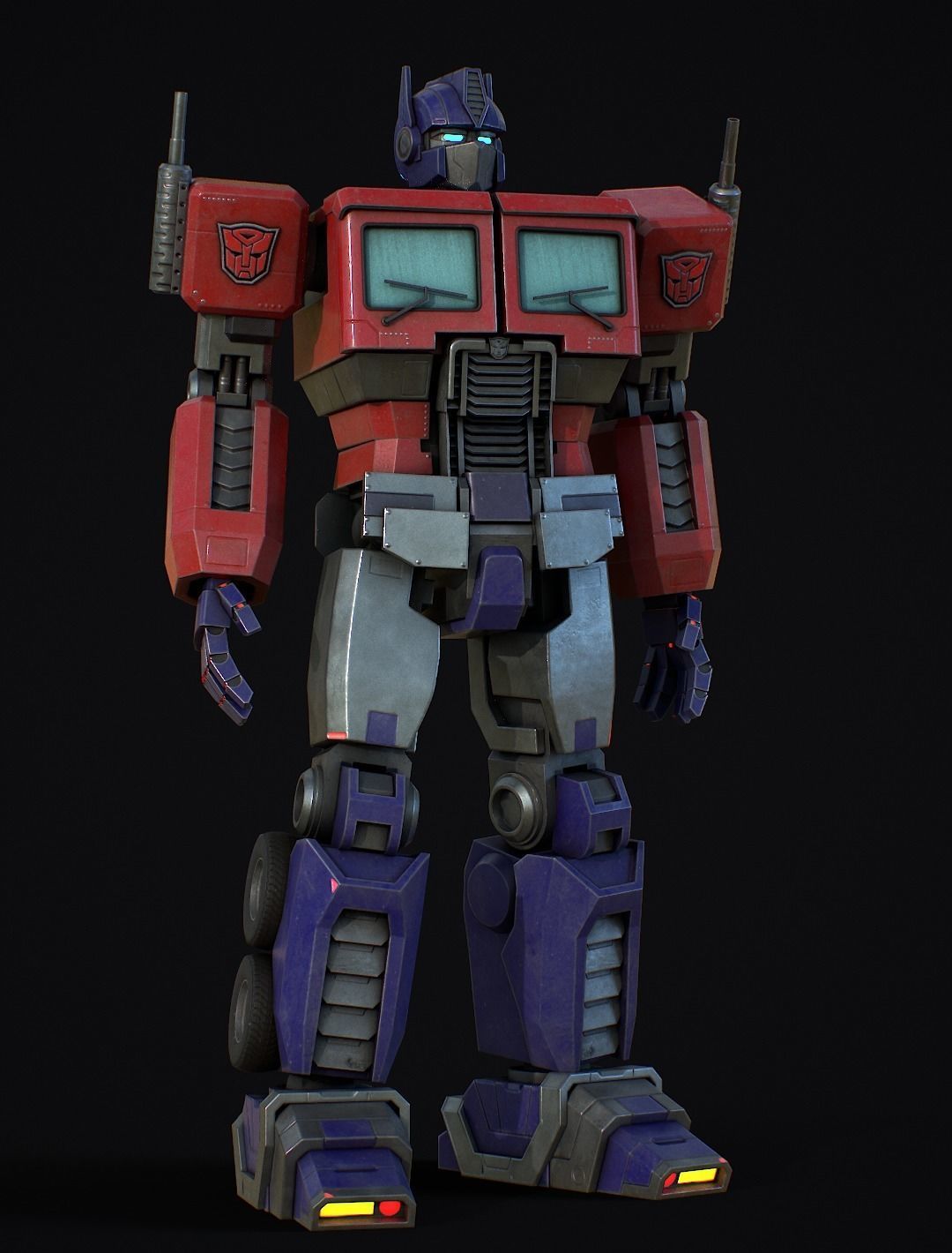3D model Optimus Prime VR / AR / low-poly | CGTrader