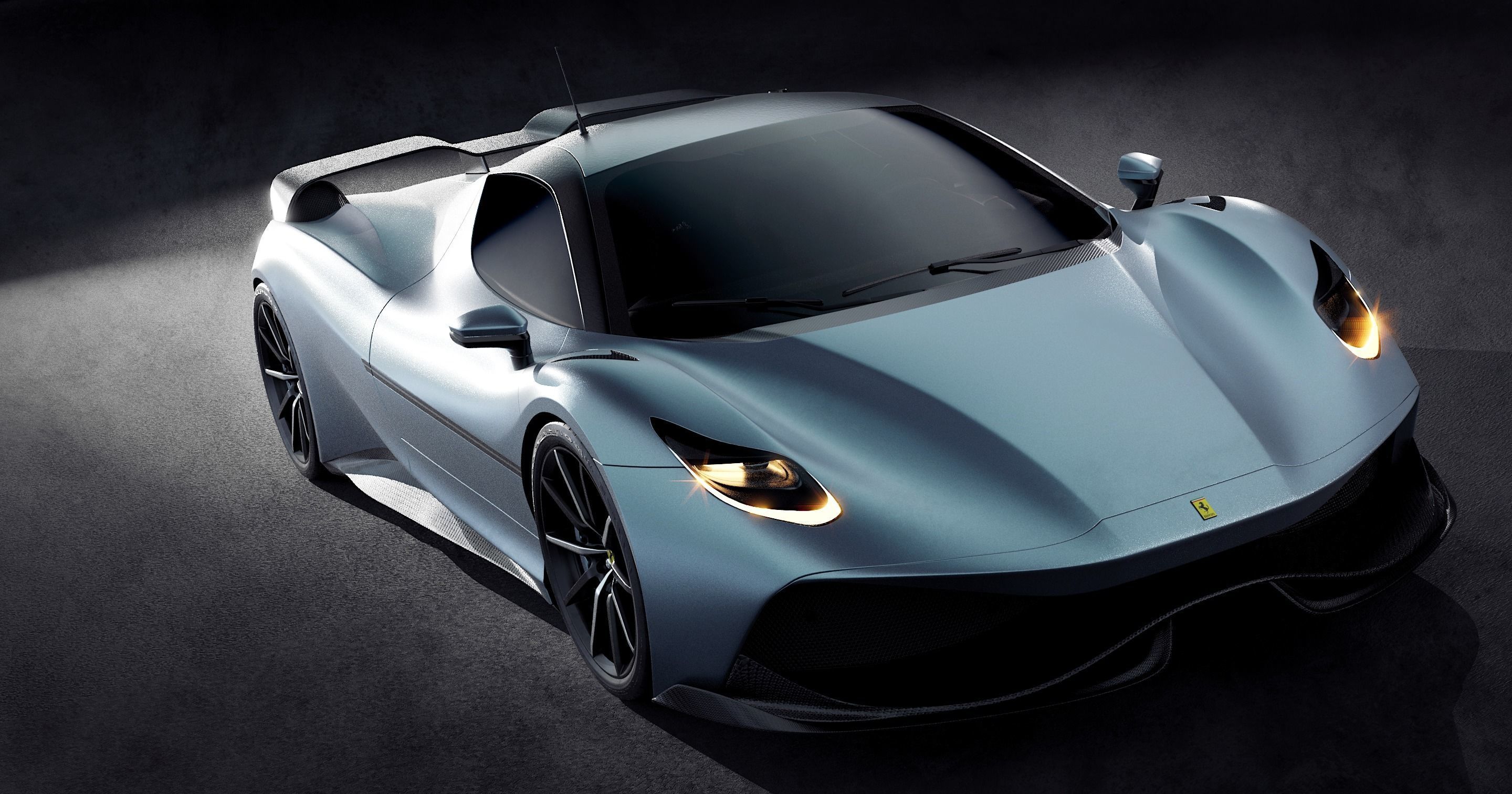 2021 Ferrari Aquila Concept Sportscar-Highly Detailed 3D model | CGTrader