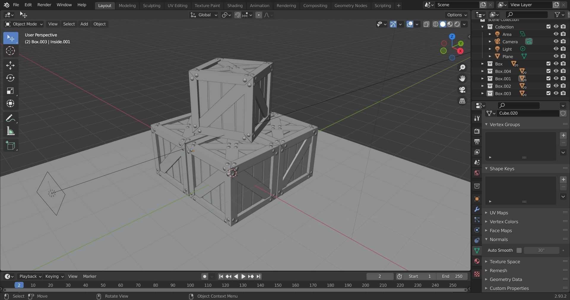 Box and Boxes 3D model 3D printable | CGTrader