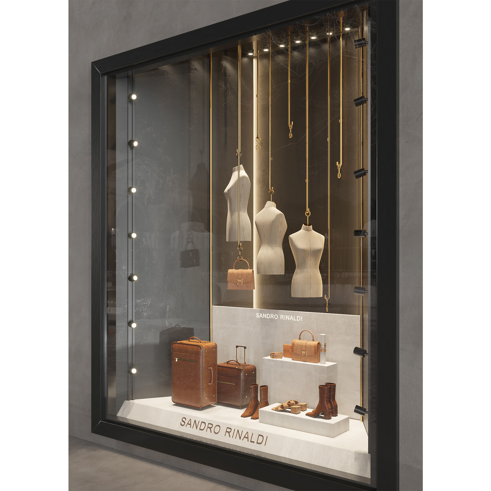 Shop window display 3 3D model | CGTrader