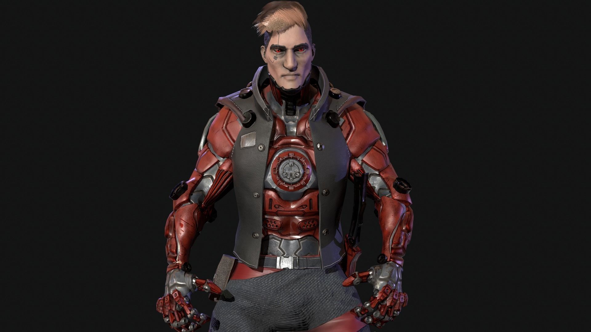 3D model Human Cyber VR / AR / low-poly | CGTrader