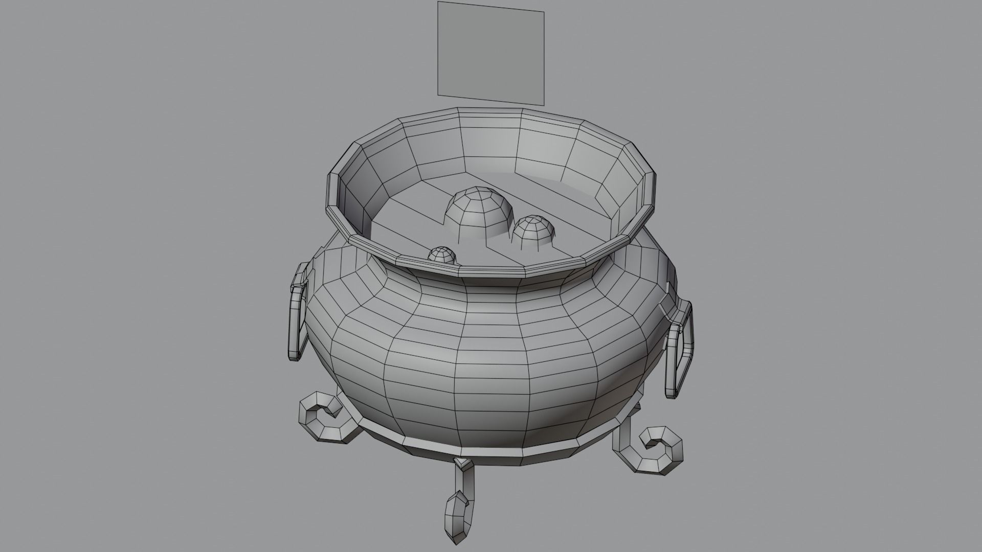 3D model Stylized Witches Cauldron VR / AR / low-poly | CGTrader