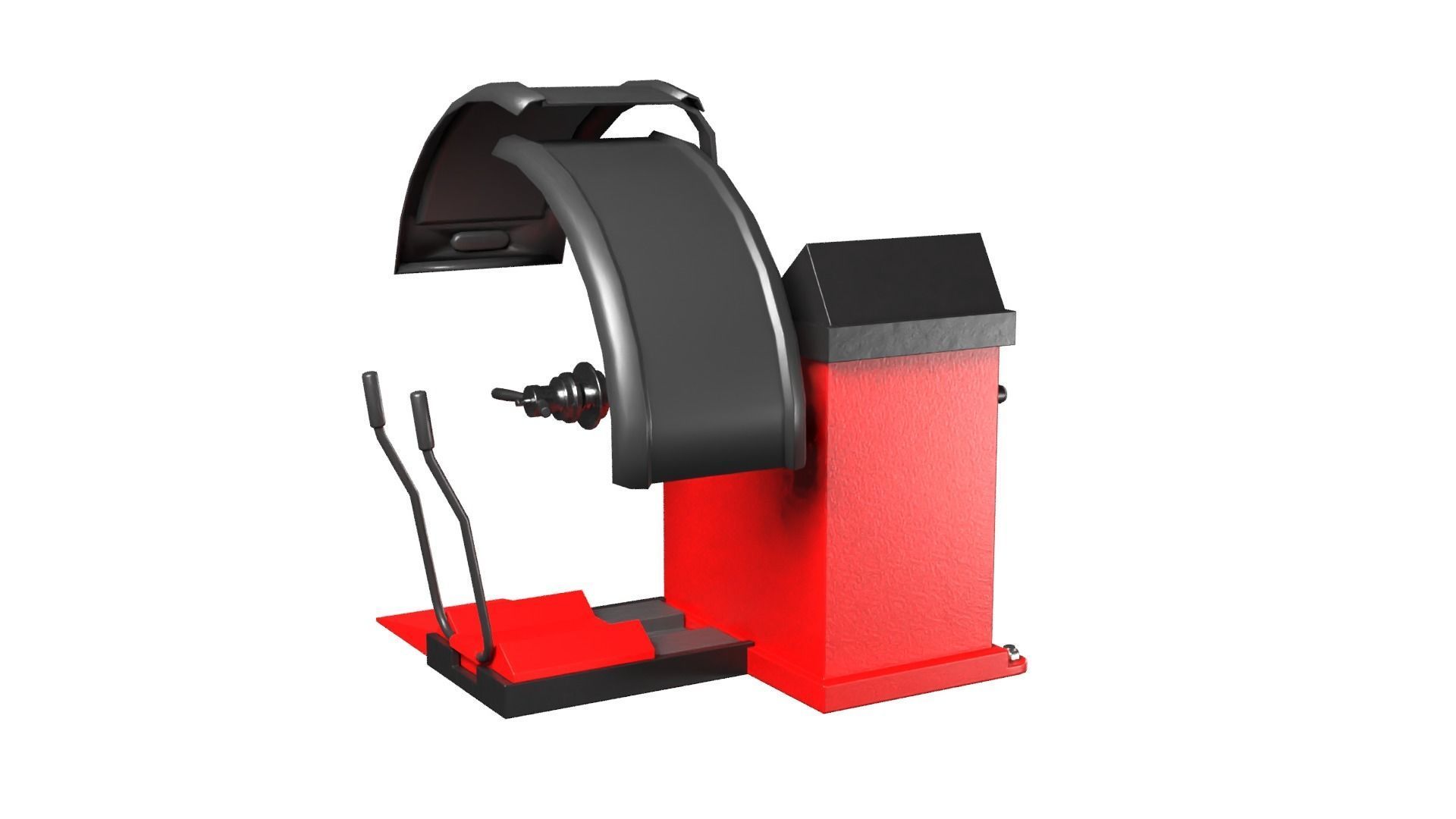 3D model Tire Balancer Machine VR / AR / low-poly | CGTrader