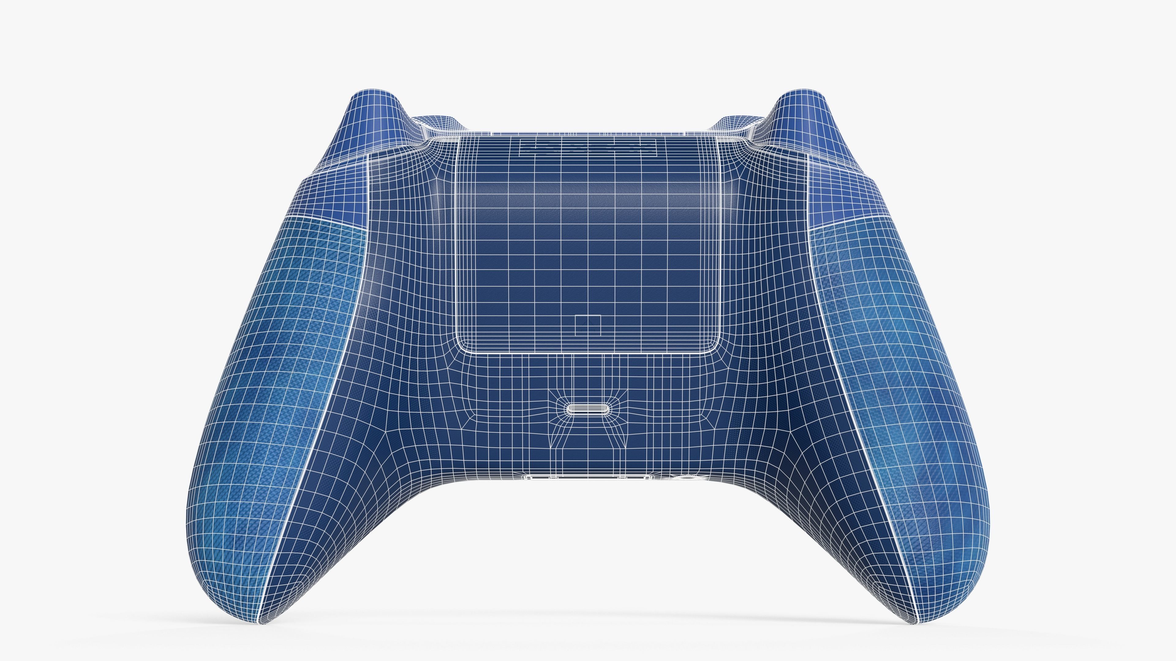3D model Xbox Controller Aqua Shift Special Edition VR / AR / low-poly ...