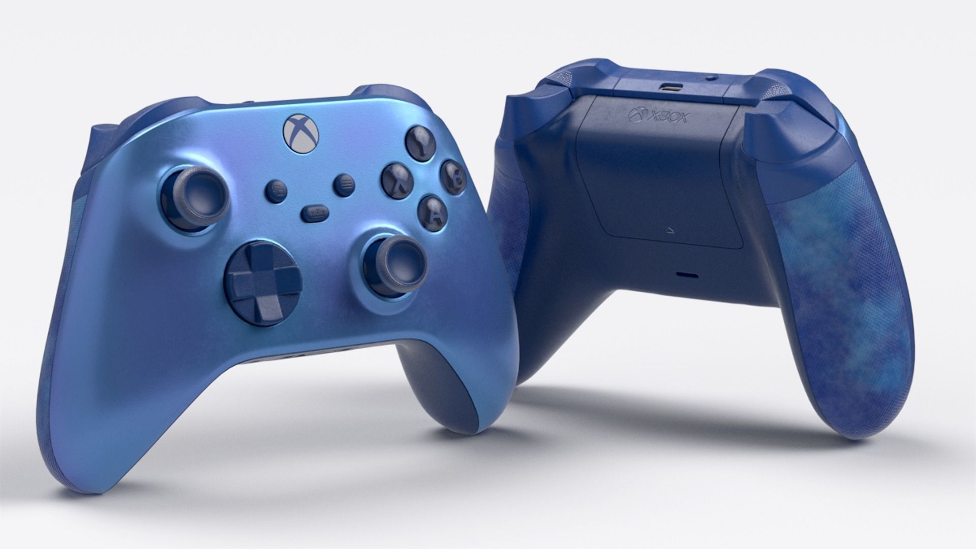 3D model Xbox Controller Aqua Shift Special Edition VR / AR / low-poly ...