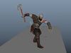 Rig Kratos from God of war 3D model rigged | CGTrader