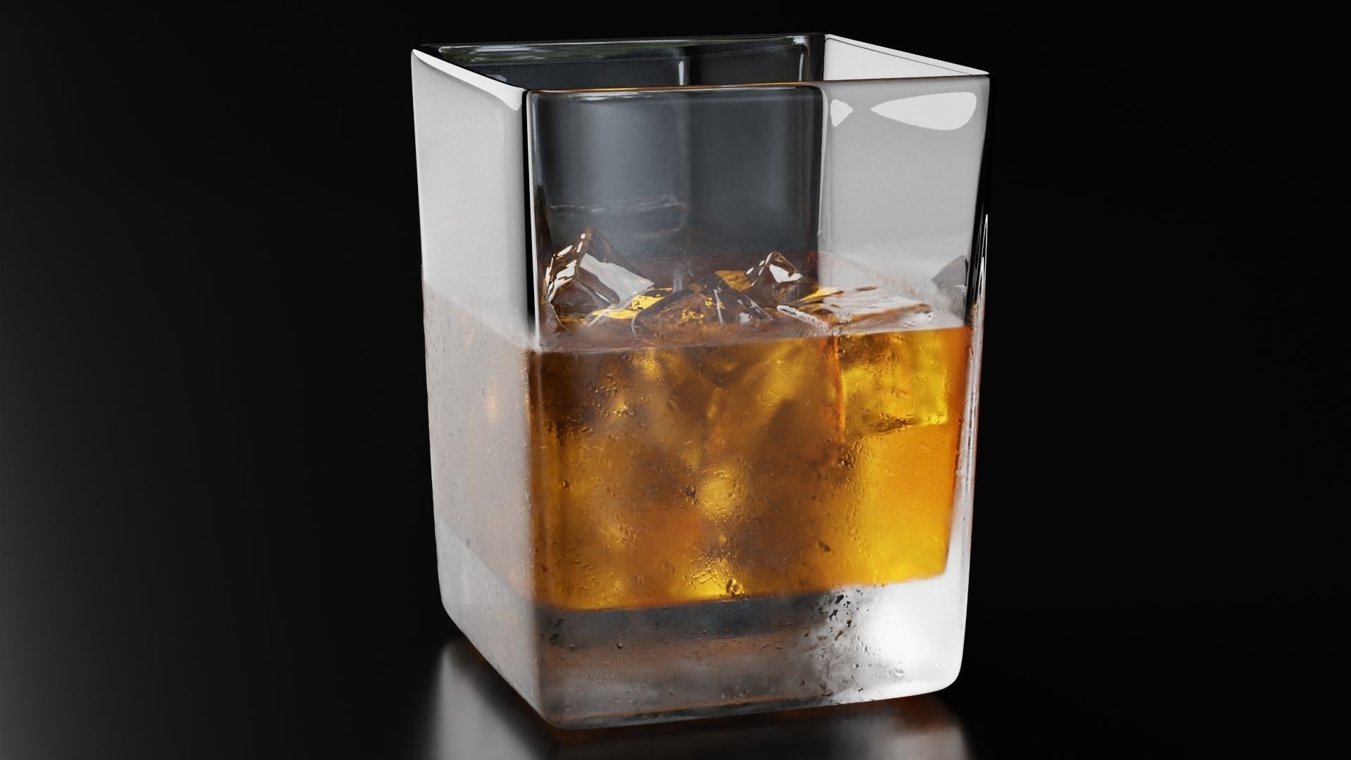 Old-Fashioned aka Rock glass 2 3D model | CGTrader