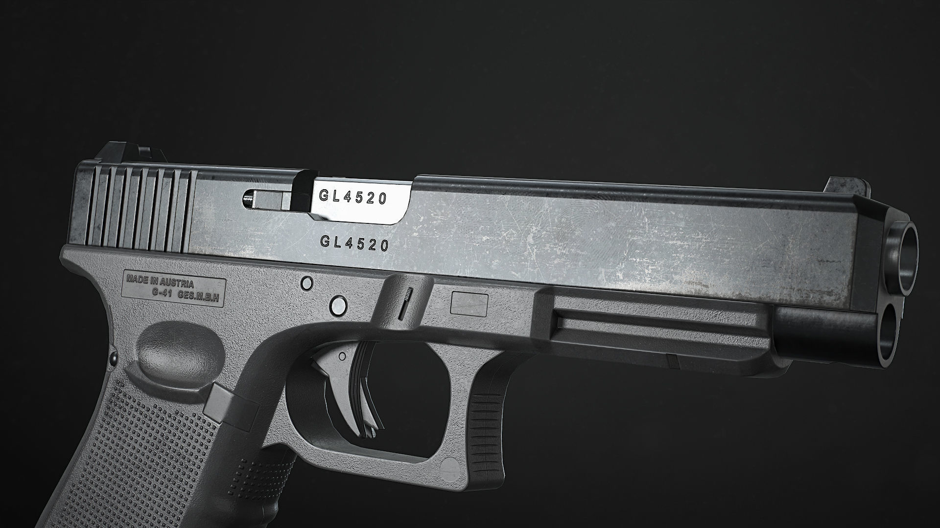 3D model G 41 Pistol VR / AR / low-poly | CGTrader