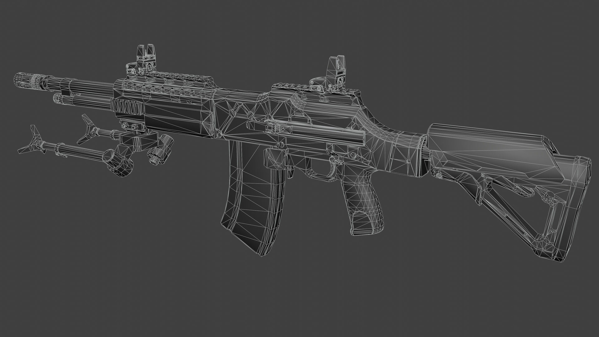 3D model Ohio Ordnance HCAR VR / AR / low-poly | CGTrader