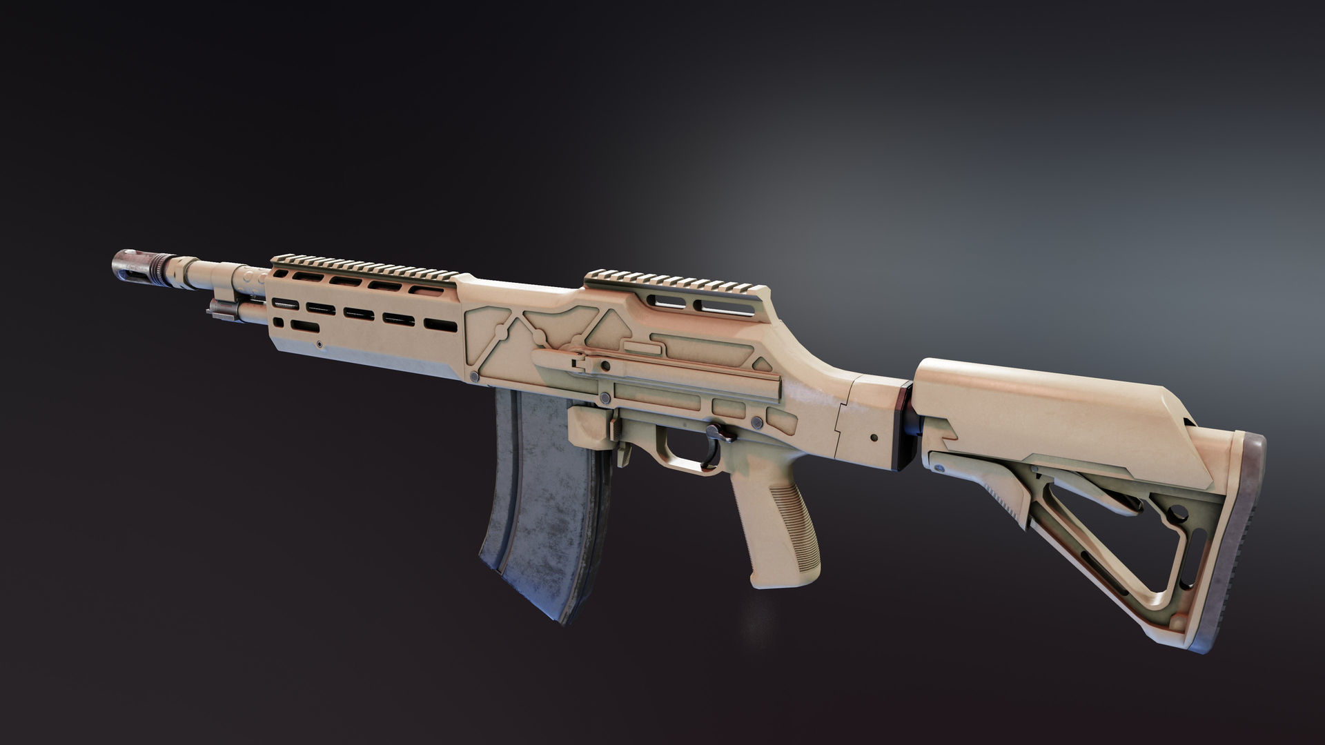 3D model Ohio Ordnance HCAR VR / AR / low-poly | CGTrader