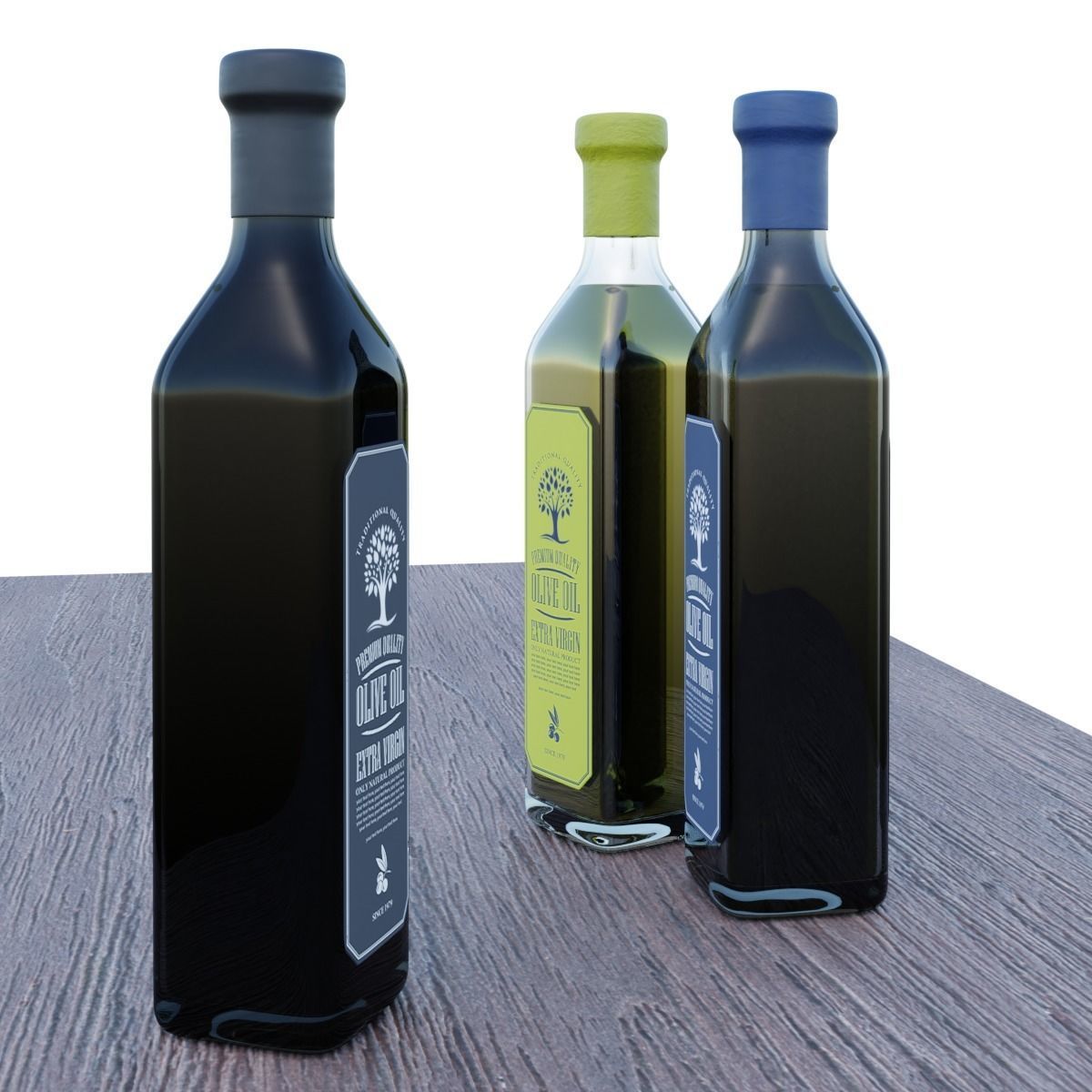 Olive oil 3D model | CGTrader
