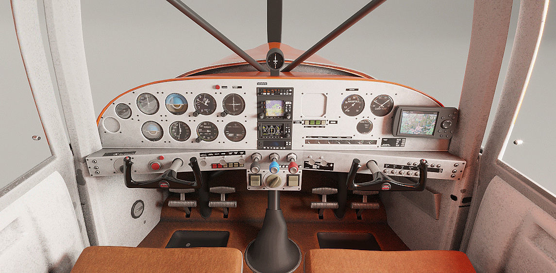 Light hydroplane Maule with interior 3D model | CGTrader