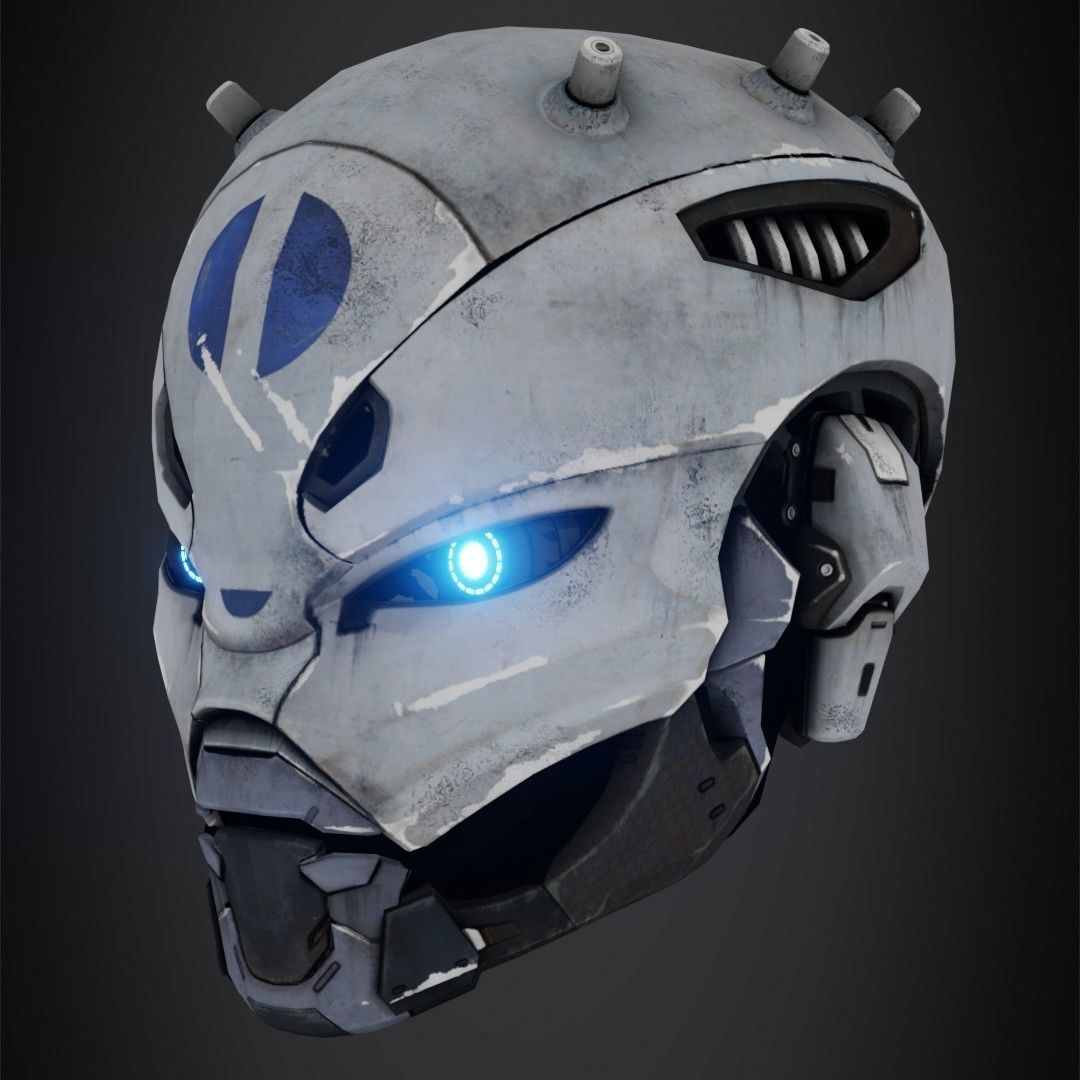 Exo-Stranger Helmet for Cosplay 3D model 3D printable | CGTrader