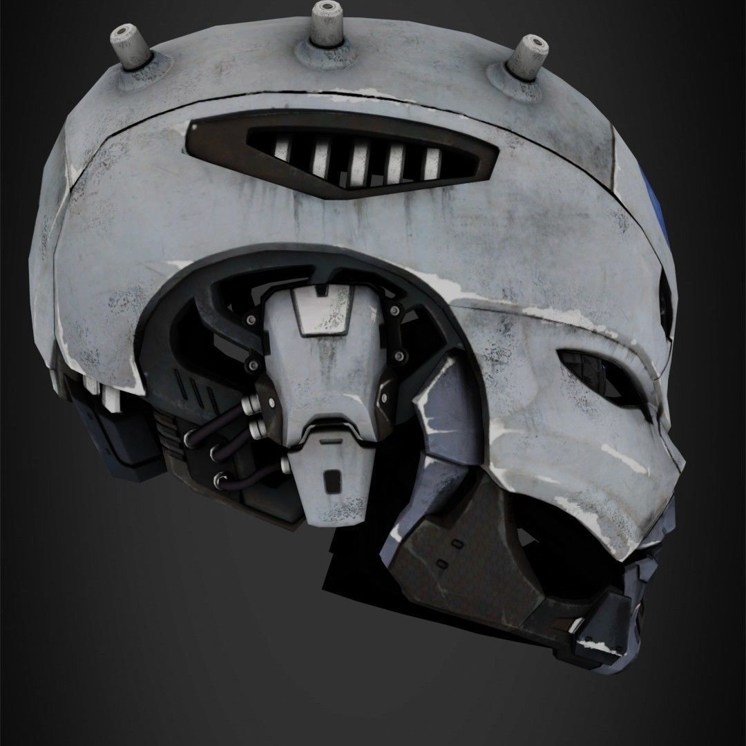 Exo-Stranger Helmet for Cosplay 3D model 3D printable | CGTrader