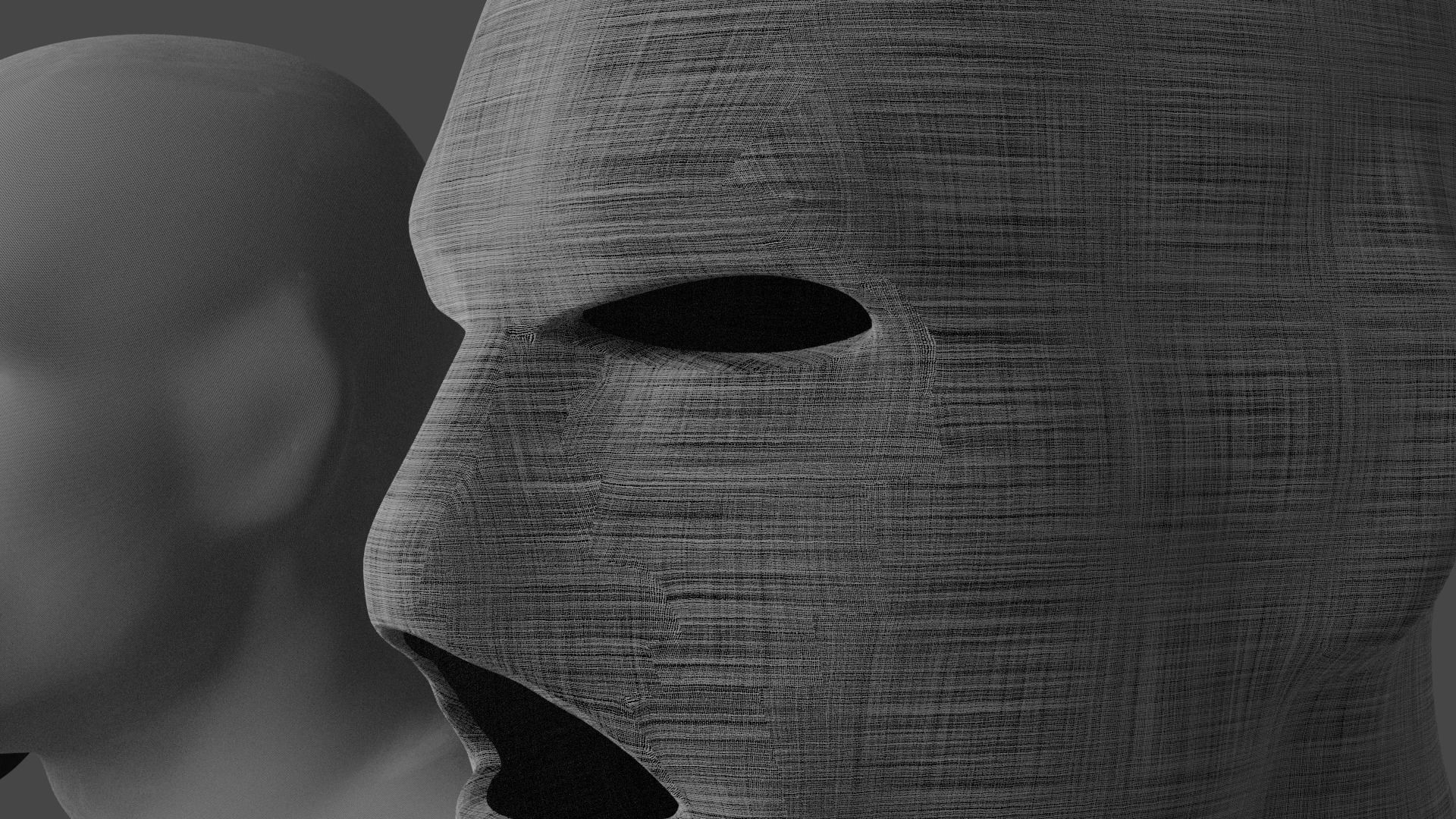 Robbery Mask 3D model | CGTrader