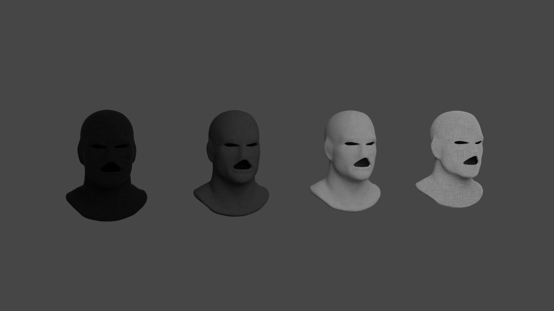 Robbery Mask 3D model | CGTrader
