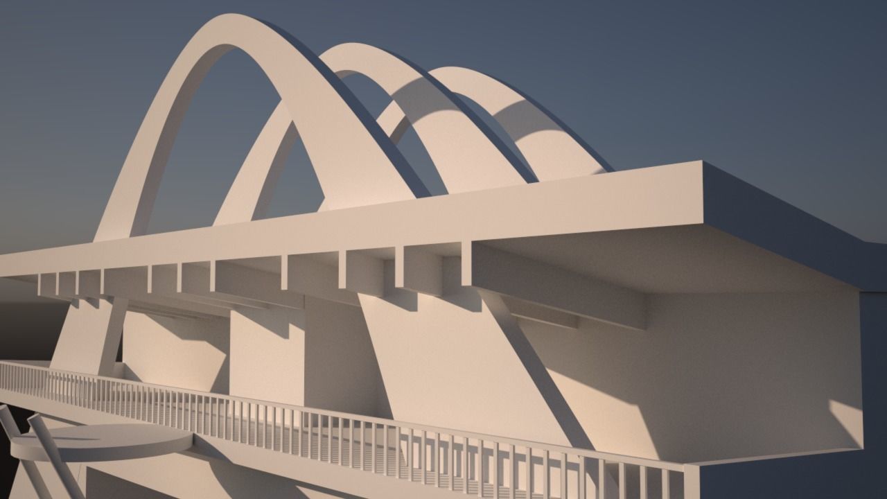 3D model GHANA INDEPENDENCE SQUARE ARC VR / AR / low-poly | CGTrader