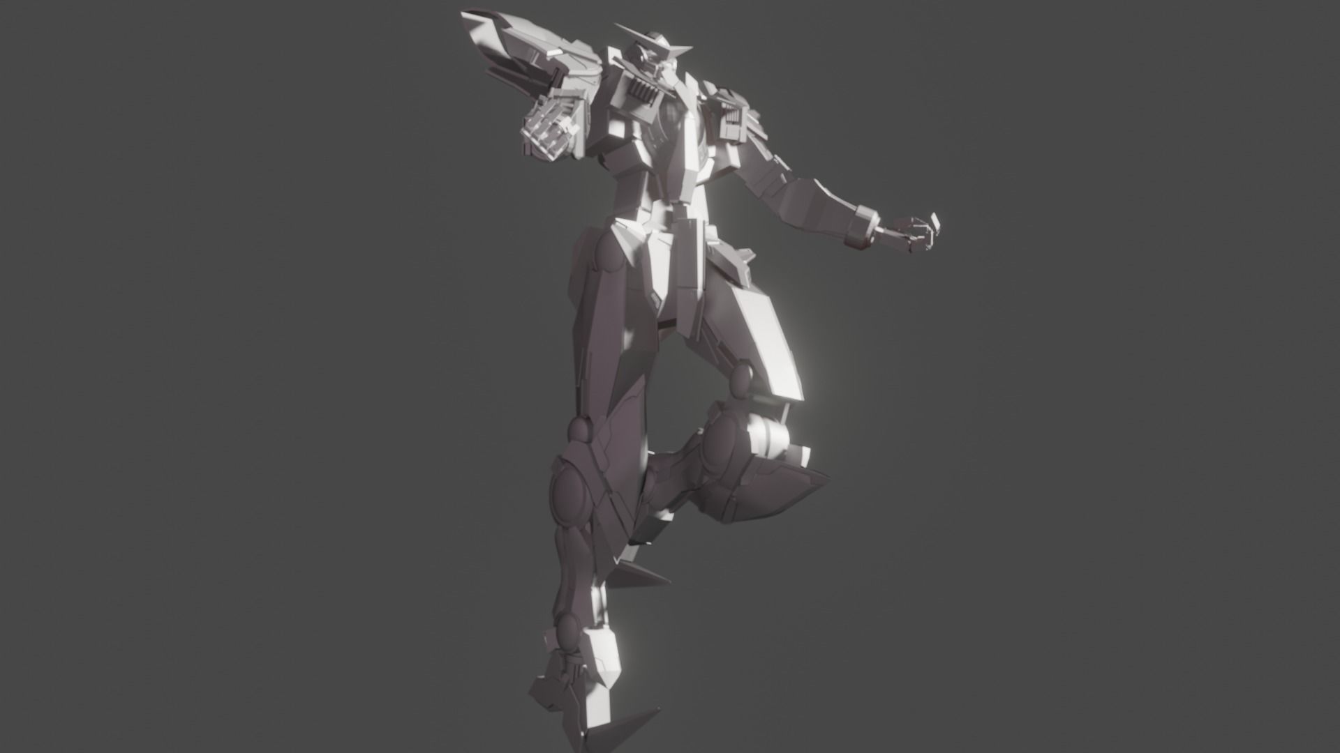 mecha-gundam exia free VR / AR / low-poly 3D model rigged | CGTrader