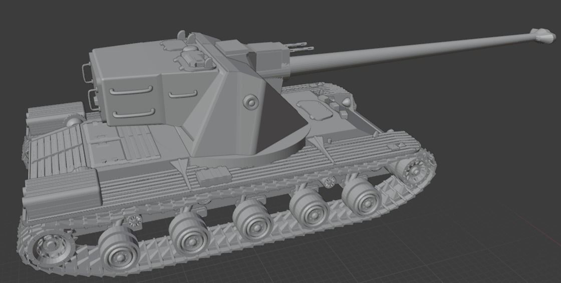 Emil I tank 3D model | CGTrader