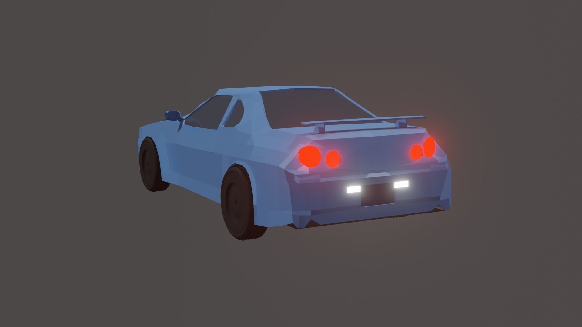 3D model LowPoly Nissan Skyline VR / AR / low-poly | CGTrader