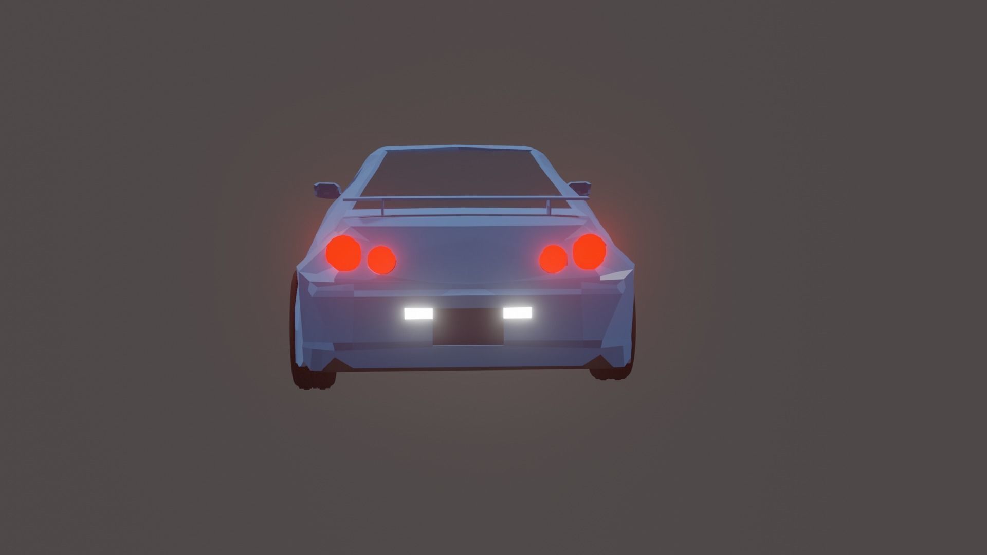 3D model LowPoly Nissan Skyline VR / AR / low-poly | CGTrader