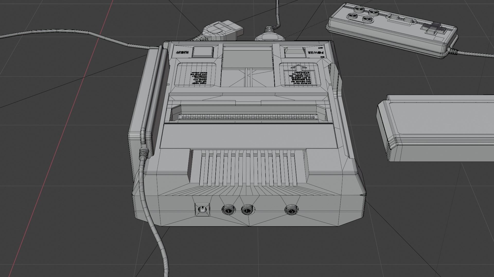 Retro Console 3D model free 3D model | CGTrader