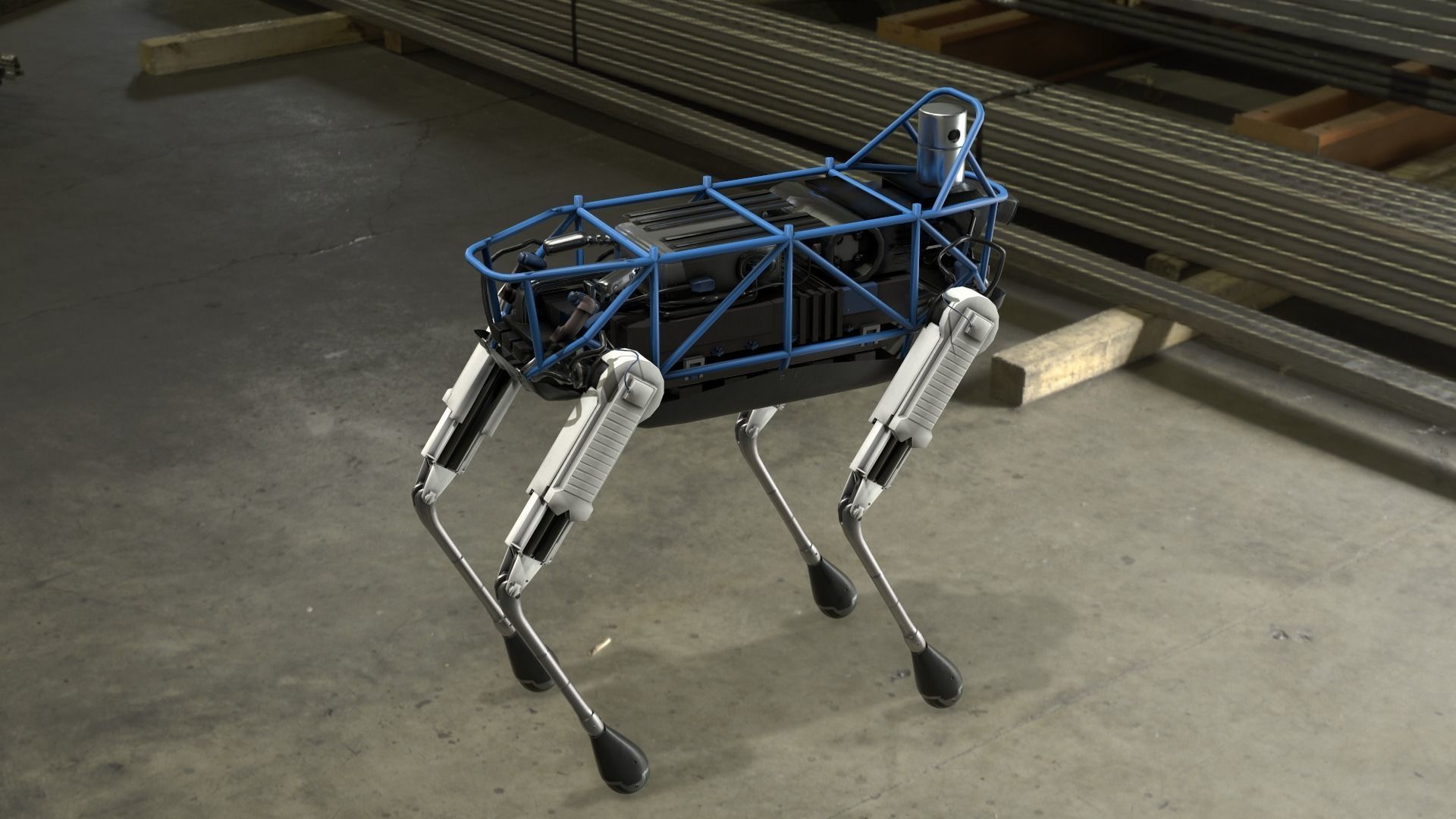 3D model Spot Classic Robot Boston Dynamics VR / AR / low-poly | CGTrader