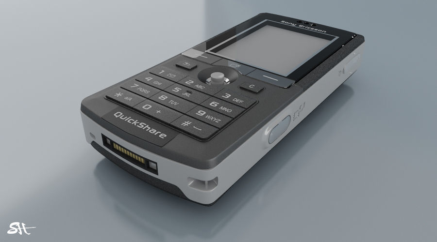 Sony Ericsson K750i 3D model | CGTrader