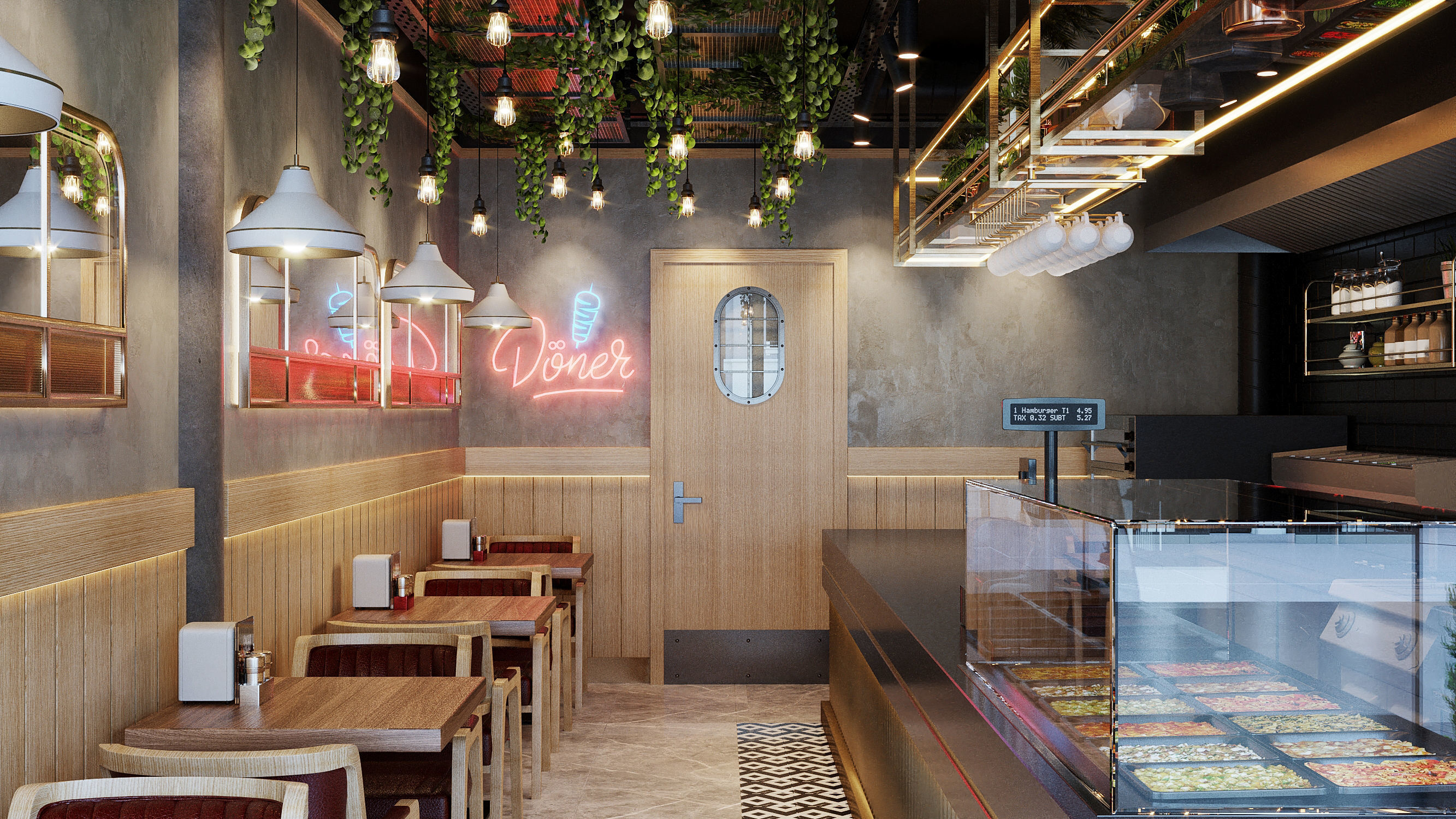 Kebab Restaurant 3D model | CGTrader