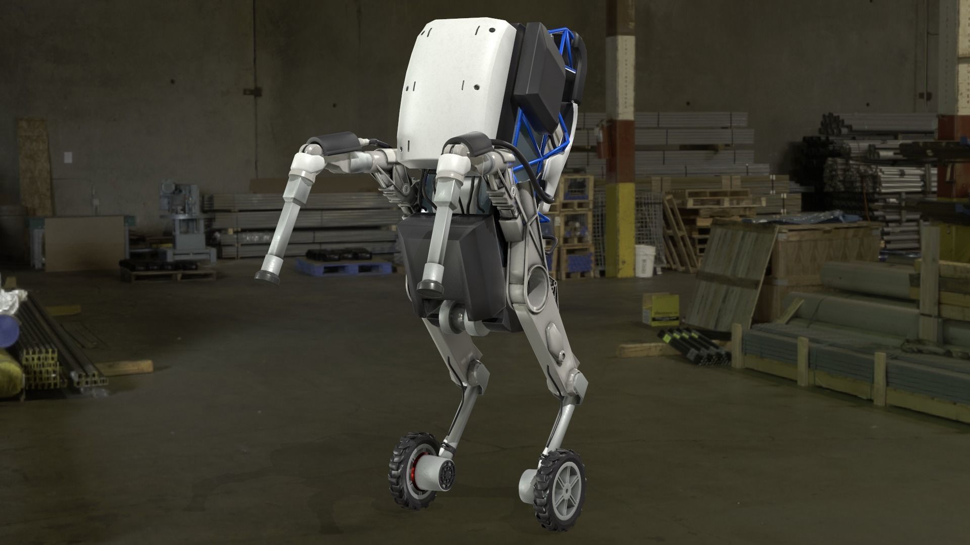 3D model Boston Dynamics Robots Collection VR / AR / low-poly | CGTrader